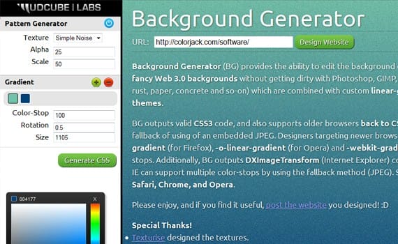 25 Useful Online Generators For Web Designers