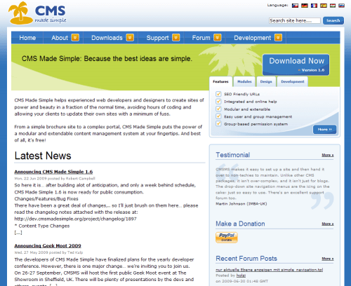 20 Promising Open Source PHP Content Management Systems(CMS) | Web ...