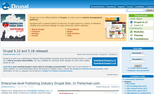 20 Promising Open Source PHP Content Management Systems(CMS) | Web ...