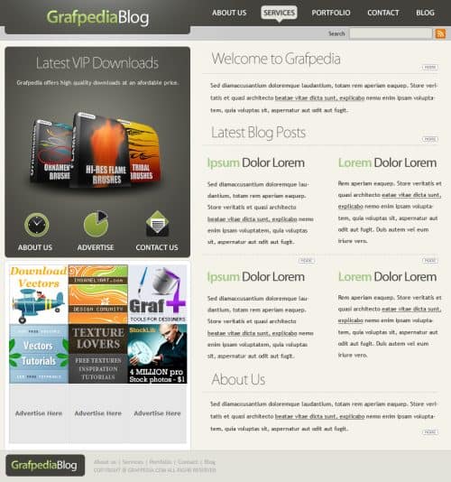 30+ Easy To Follow Photoshop Layout Design Tutorials | Web Design Booth ...