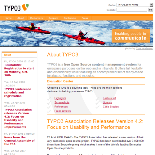 20 Promising Open Source Php Content Management Systemscms Web