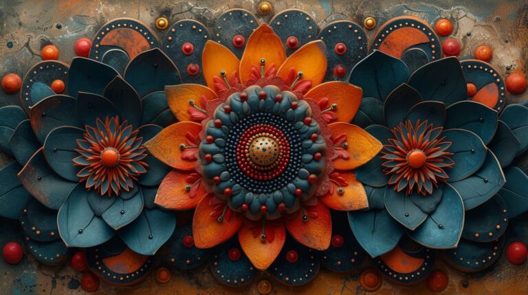 Radial Designs In Art: Exploring Balance And Composition In 2024