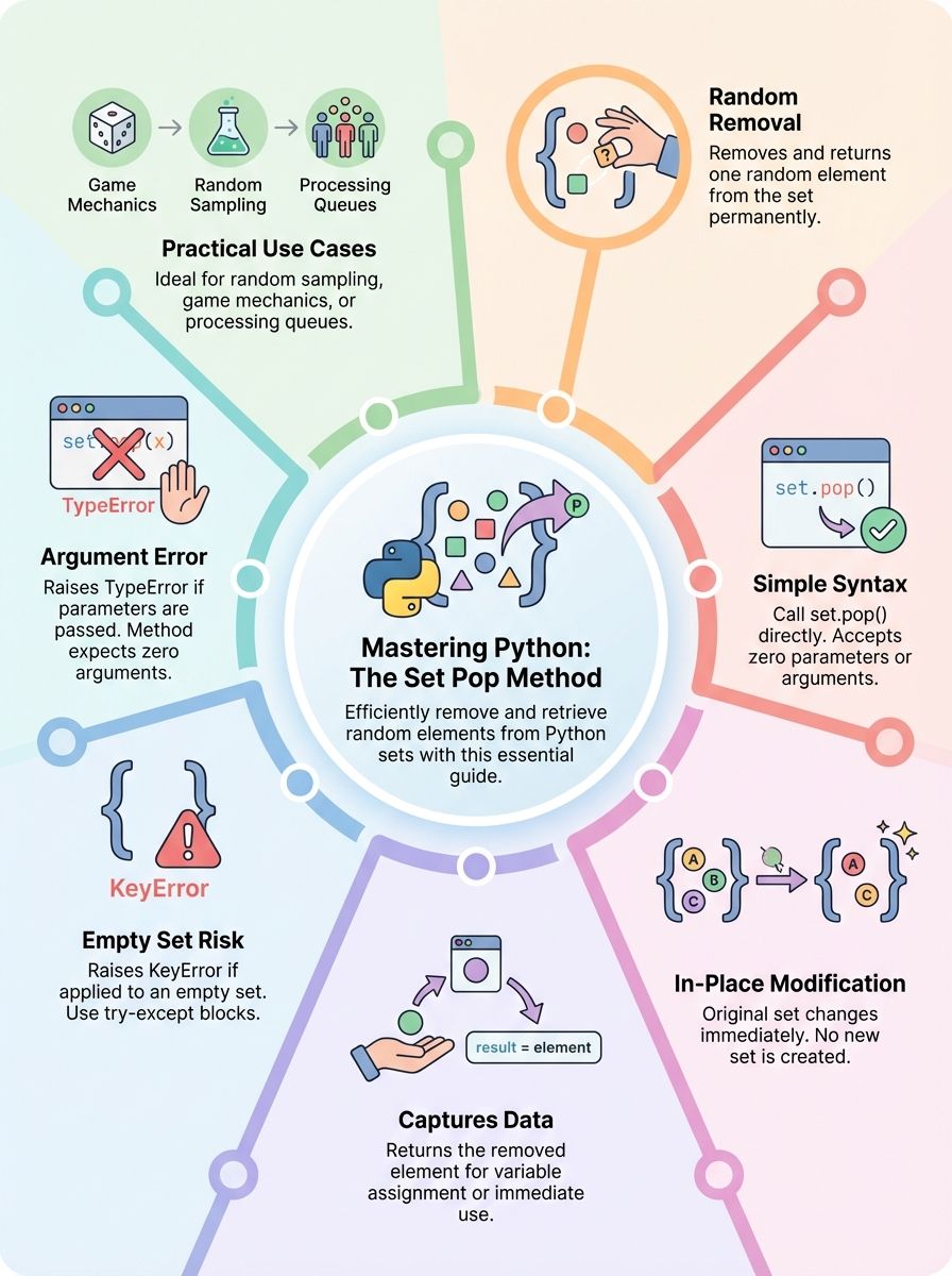 Mastering Python: Exploring Python Sets With Set Pop Method | Web ...